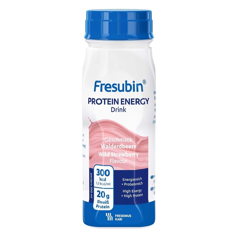 Fresubin PROTEIN ENERGY Drink markjordbær 200ml - Bandagistene
